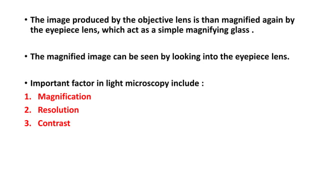 Light microscope | PPTX