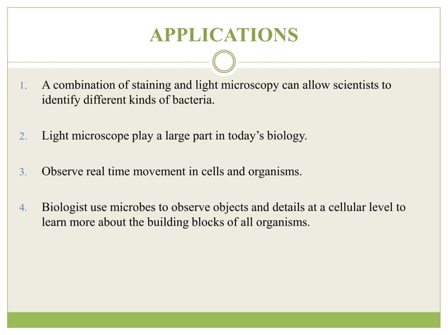 Light microscope | PPTX | Photography | Arts and Crafts