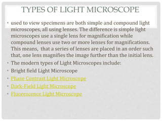 Light microscope | PPTX | Photography | Arts and Crafts