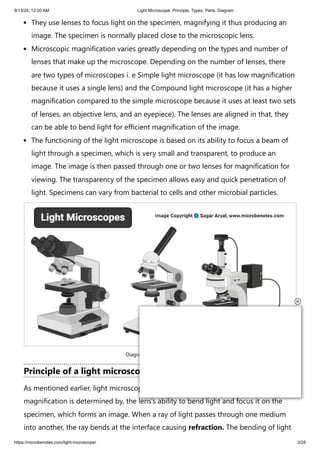 Light Microscope_ Principle, Types, Parts, Diagram.pdf