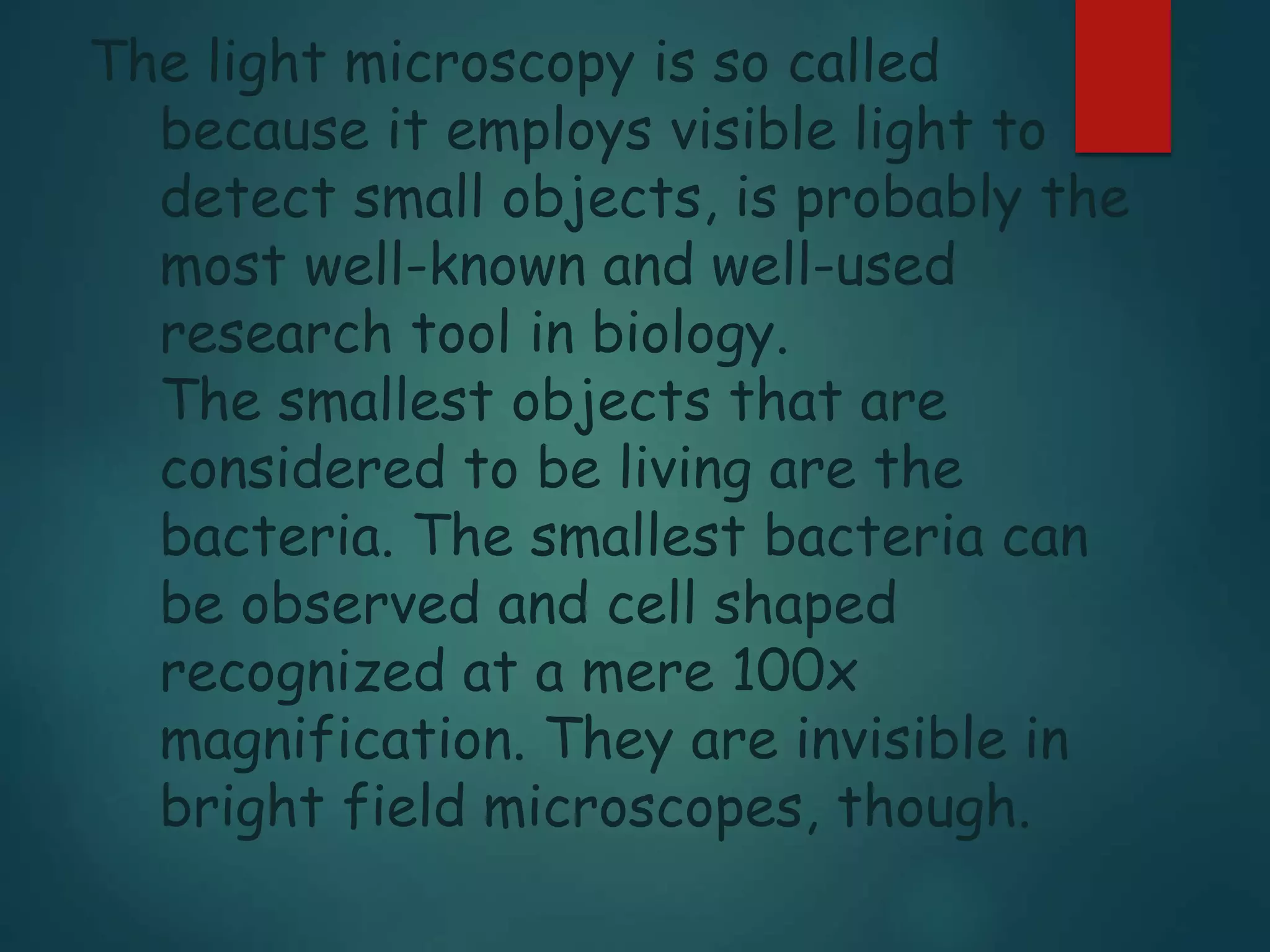 Light microscopy | PPT