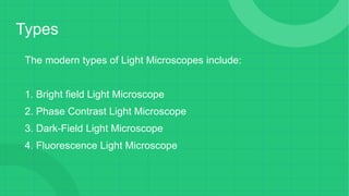 light microscopy seminar.pptx | Photography | Arts and Crafts