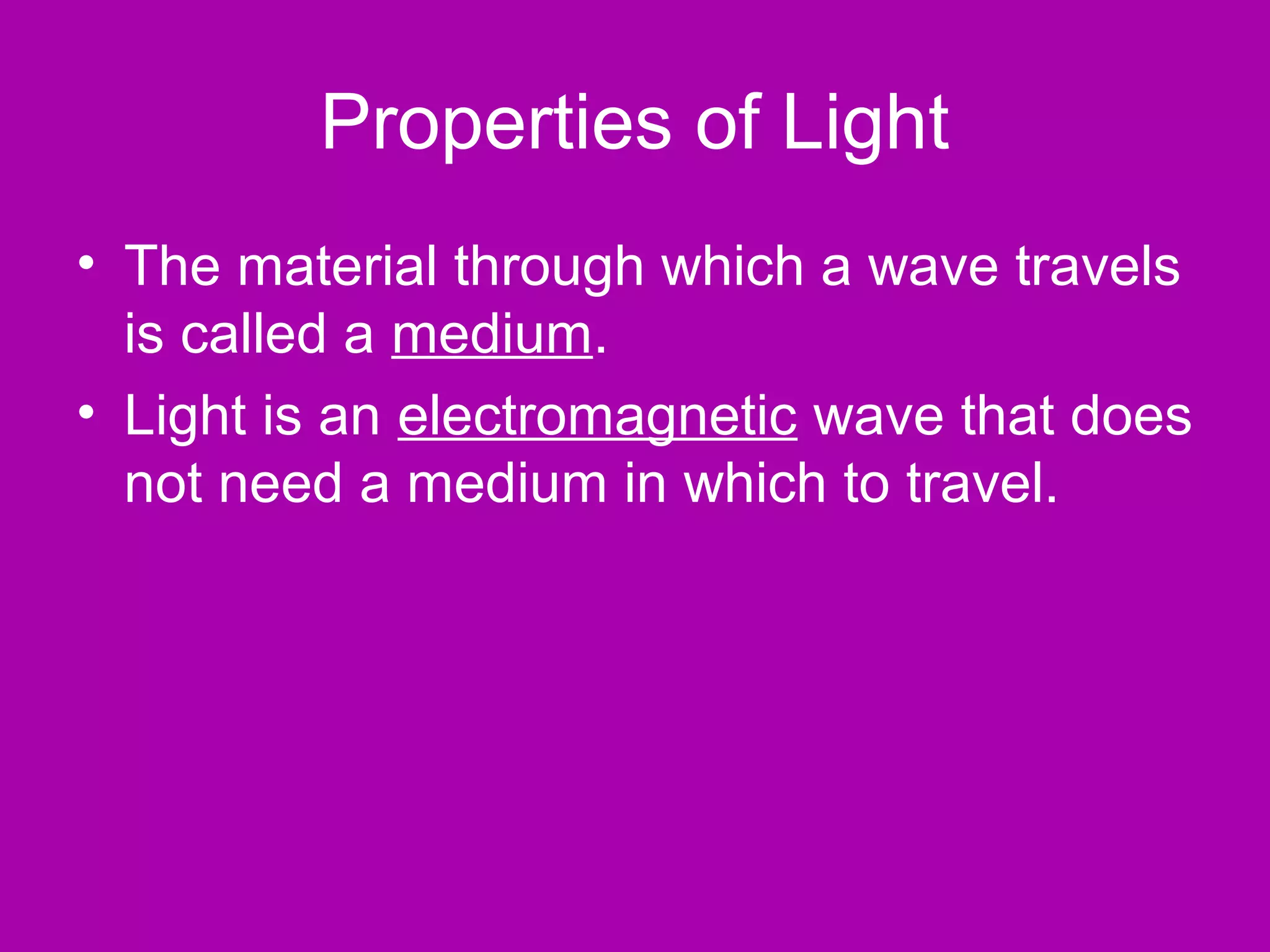 Light and Color | PPT