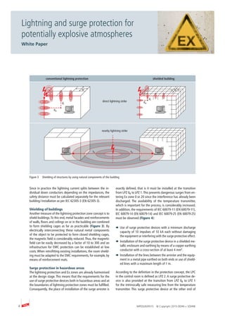 Lightning and Surge Protection for Potentially Explosive Atmospheres | PDF