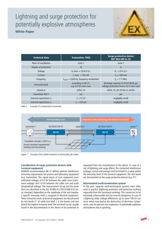 Lightning and Surge Protection for Potentially Explosive Atmospheres | PDF