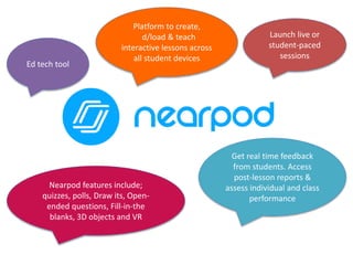 Connect More 2018 lightning talk - Using Nearpod in teaching | PPT