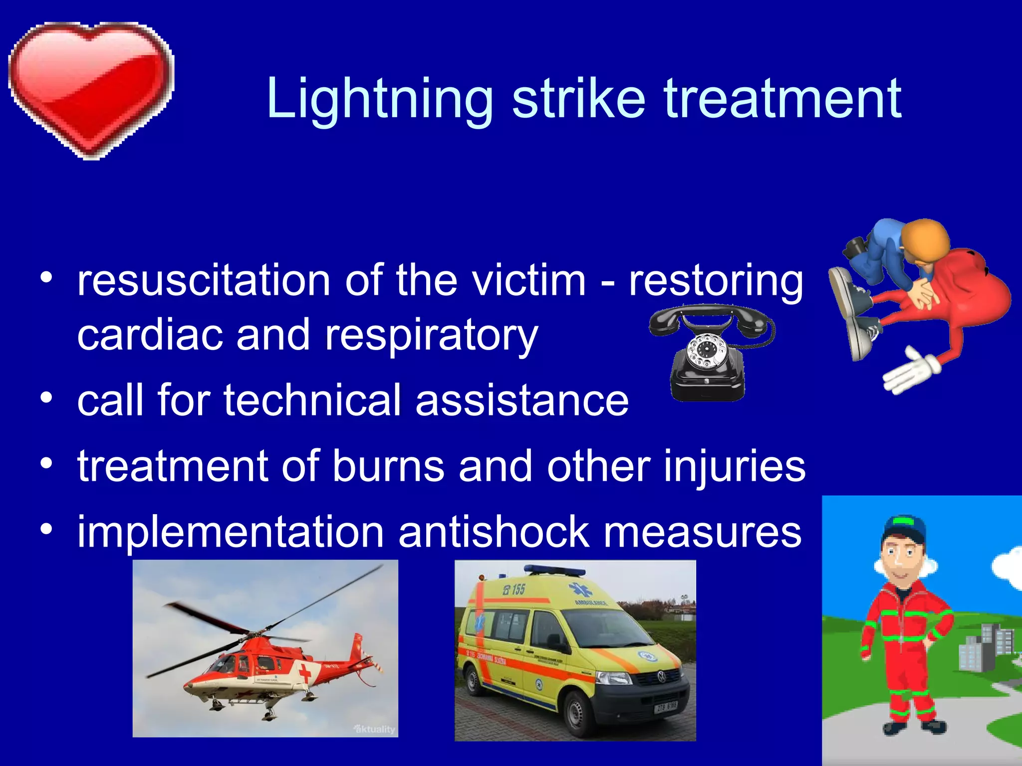 Lightning first aid | PPT