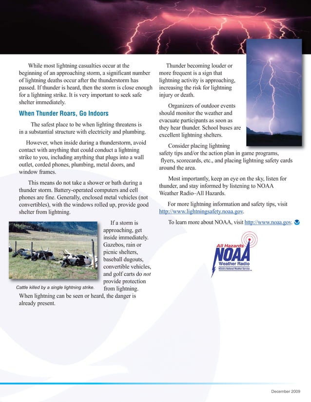 Lightning noaa | PDF