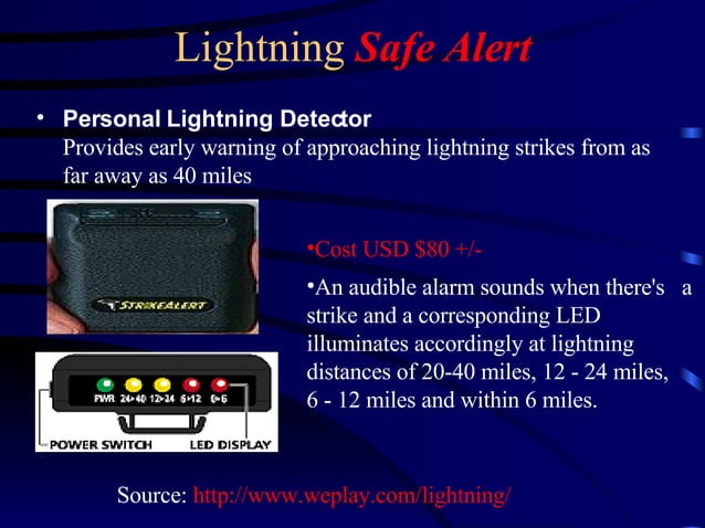 Lightning Safety | PPS