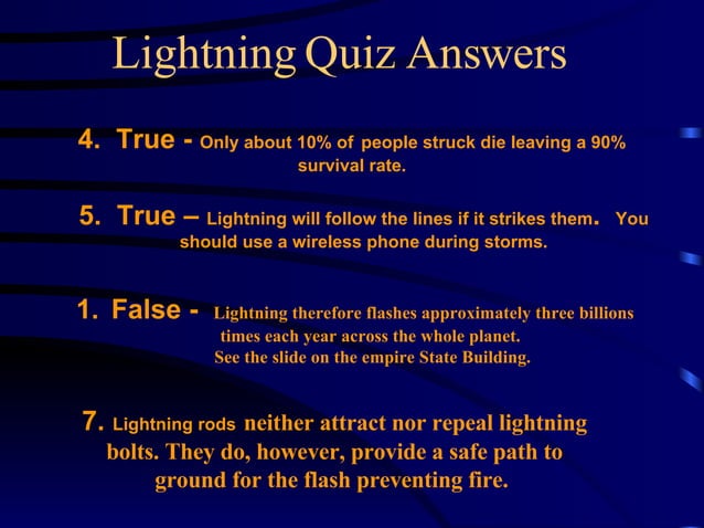 Lightning Safety | PPS