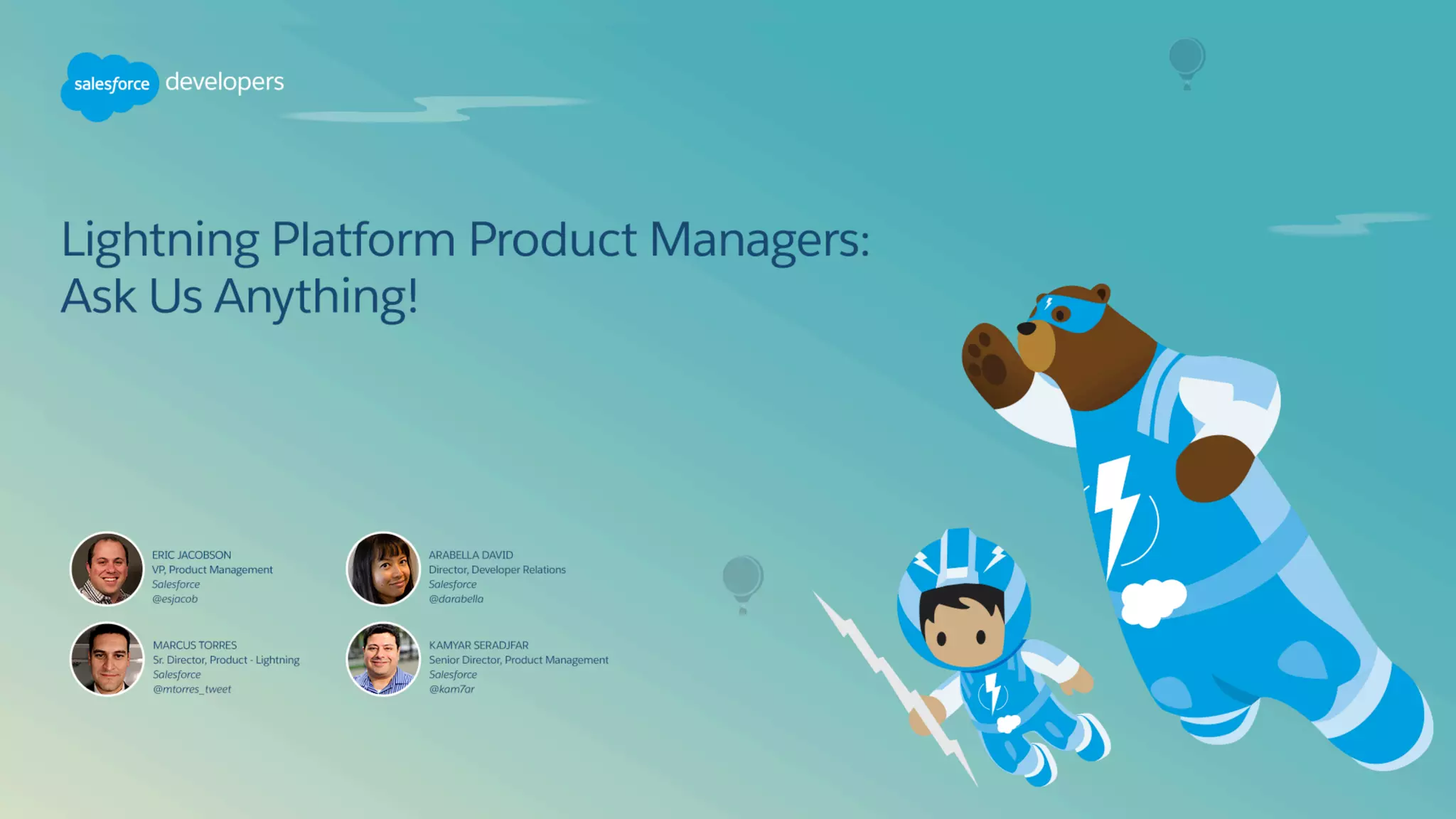 Lightning Platform Product Managers: Ask Us Anything! | PPT