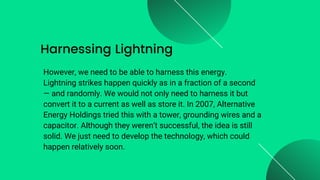 Lightning: A Natural Energy Source | PPT