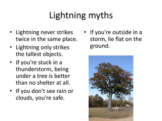 Lightning and astraphobia | PPT