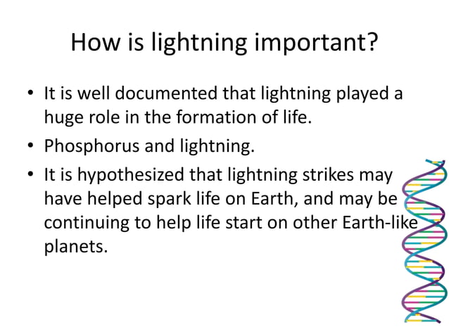 Lightning and astraphobia | PPT