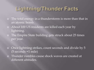 Lightning And Thunder | PPTX