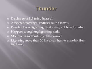 Lightning And Thunder | PPTX