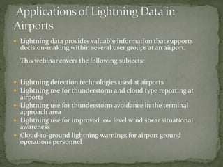 Lightning applications | PPTX