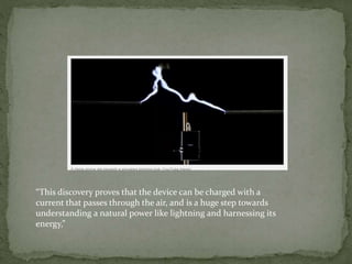 Lightning applications | PPTX | Weather | Science