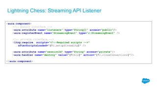 Lightning Chess, The fun way to learn the Lightning Component Framework | PPT