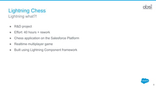 Lightning Chess at the Sri Sanka Salesforce Developer Group | PPT