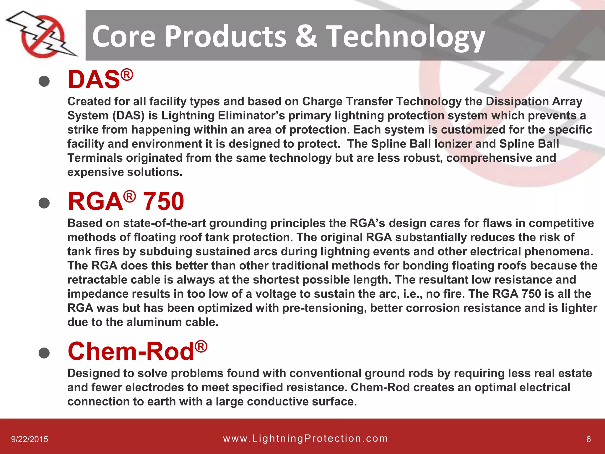 Lightning eliminators - "What We Do" | PPTX