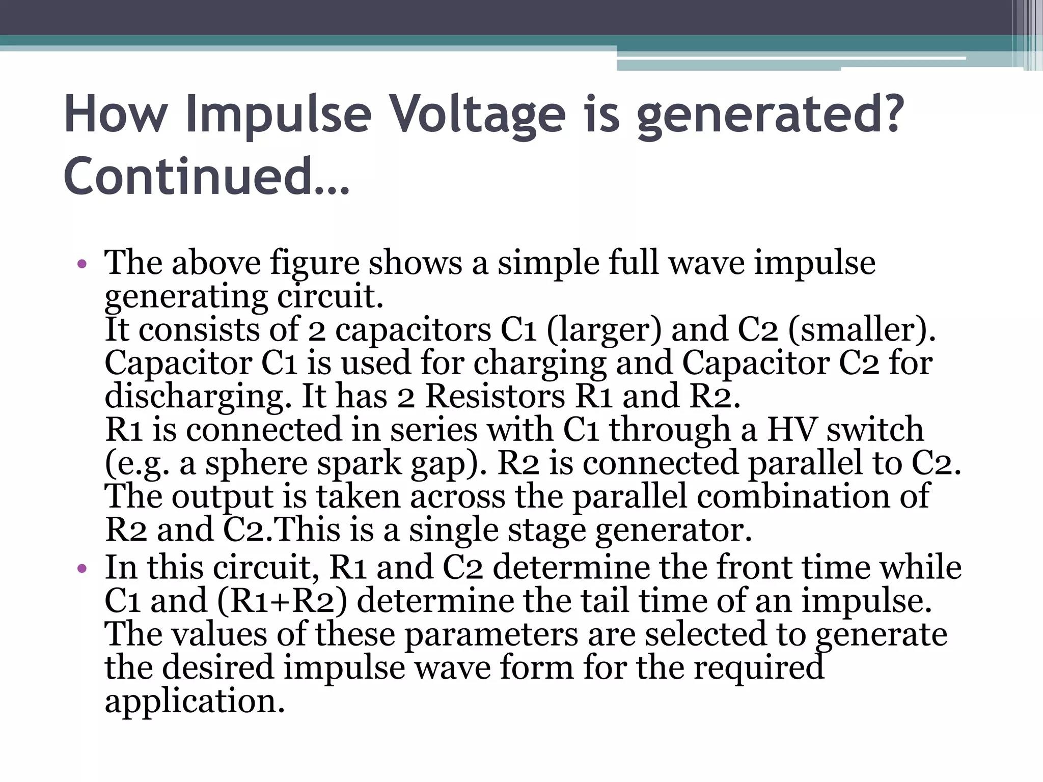 Lightning impulse test in precise | PPTX