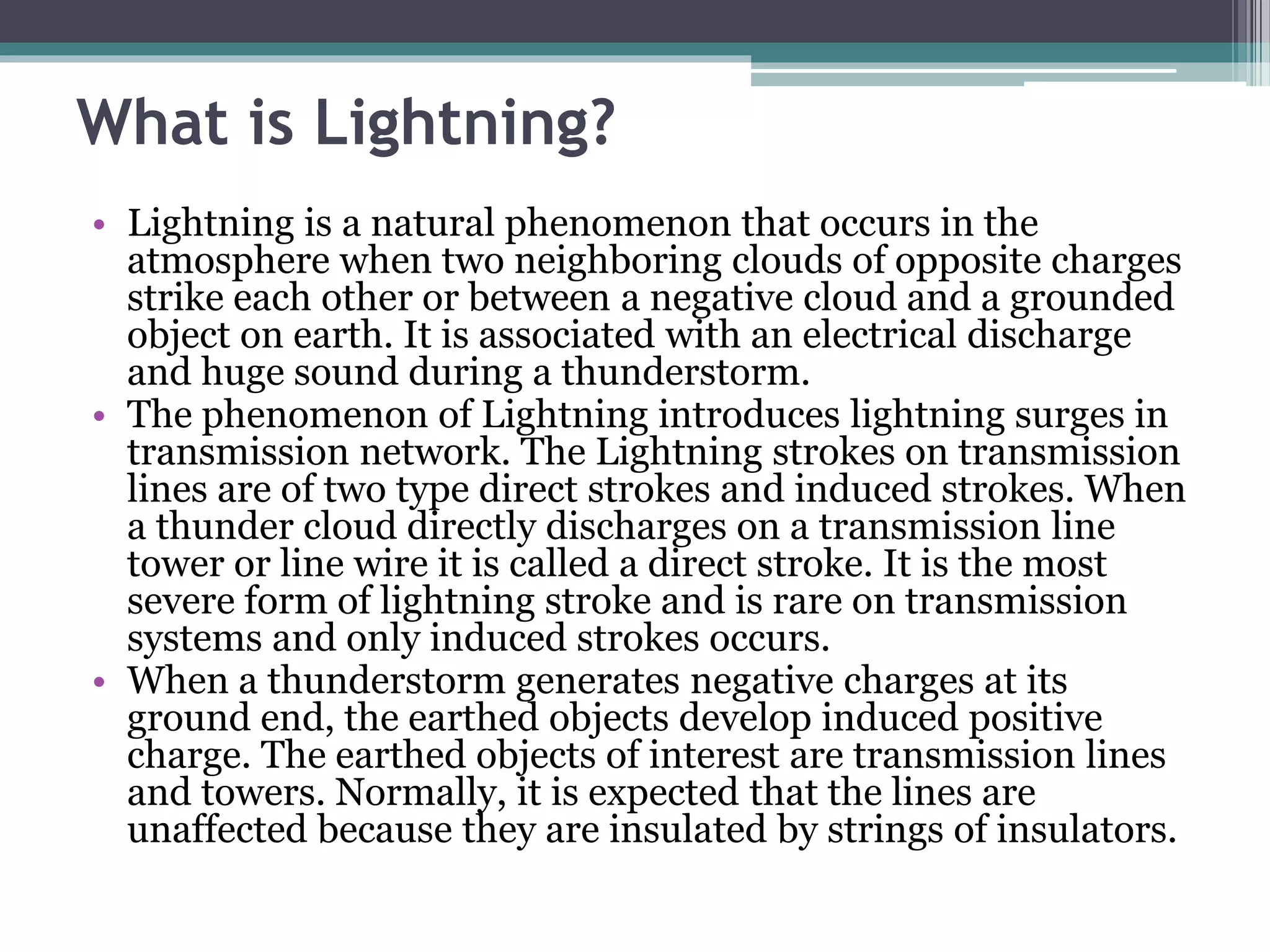Lightning impulse test in precise | PPTX