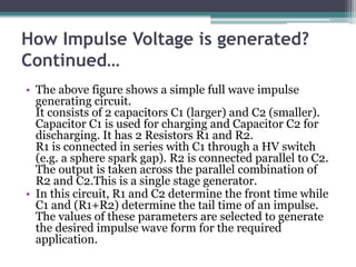 Lightning impulse test in precise | PPTX