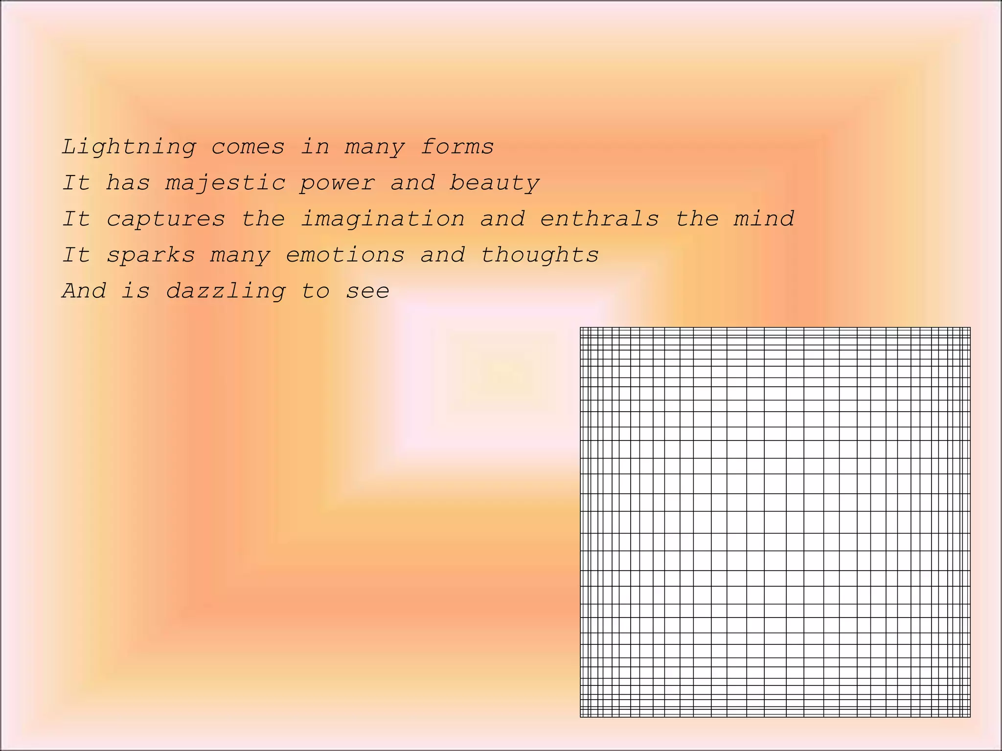 Lightning presentation | PPSX