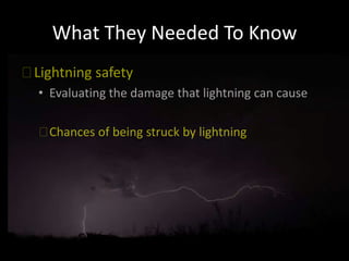 Lightning Presentation | PPTX