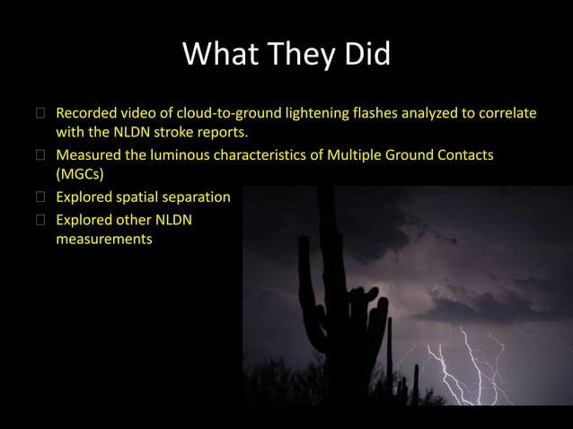 Lightning Presentation | PPTX | Weather | Science