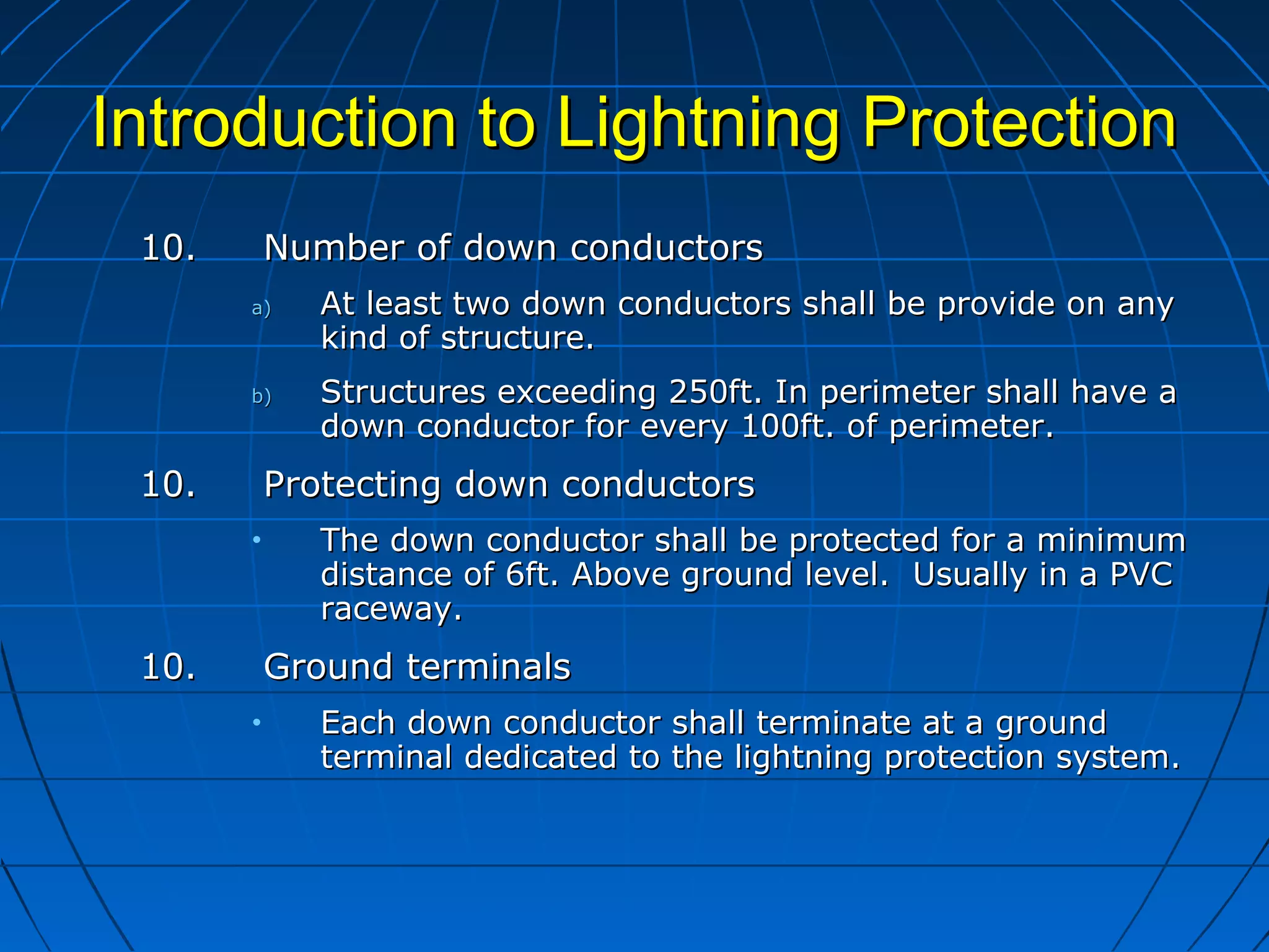Lightning protection | PPT