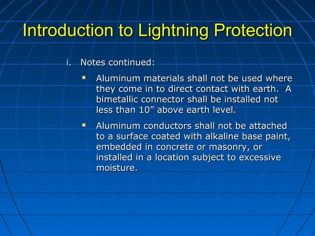 Lightning protection | PPT