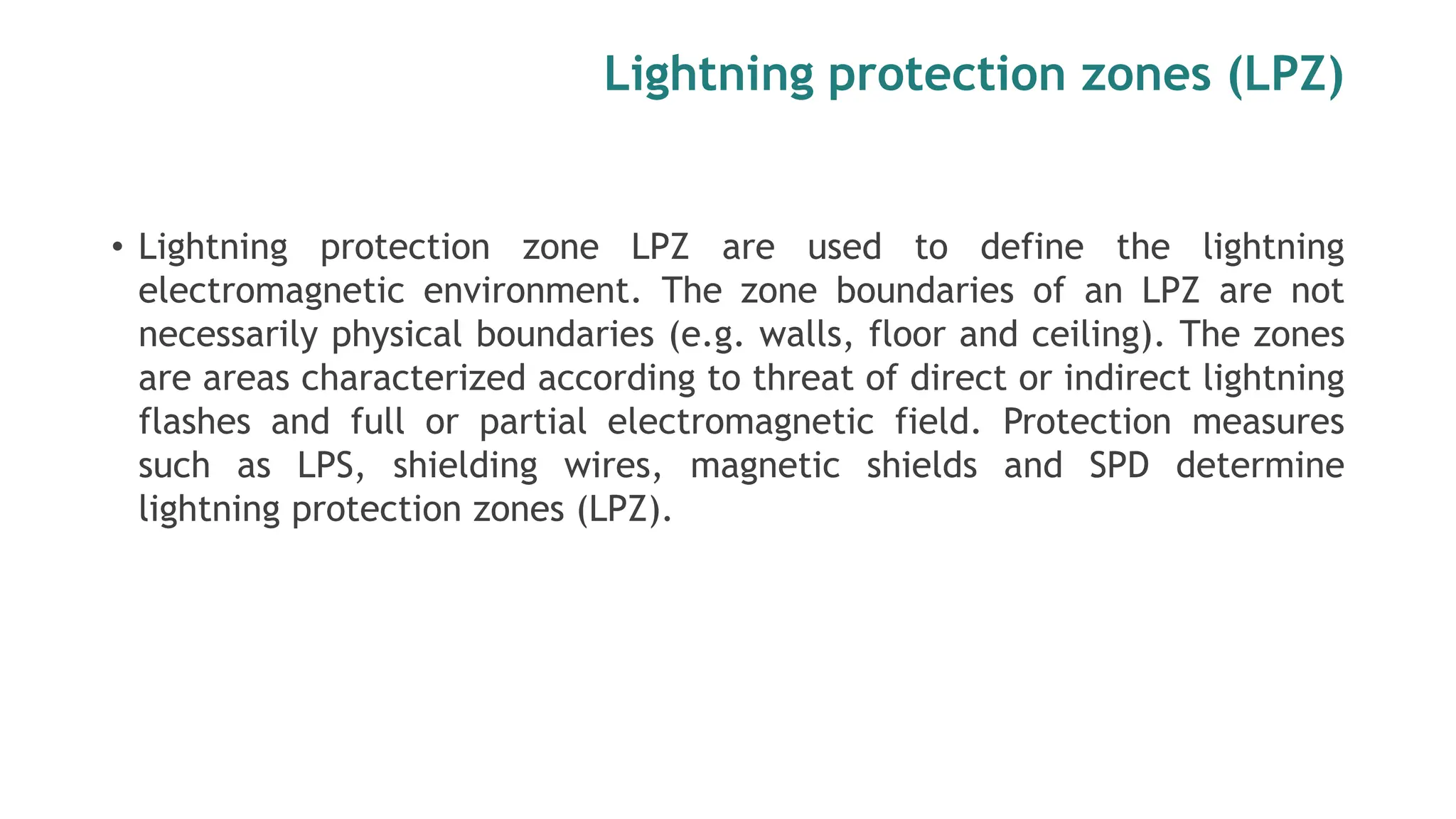 Lightning Protection Systems in Buildings | PPTX