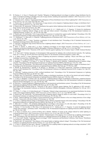 Lightning protection for overhead distribution lines | PDF