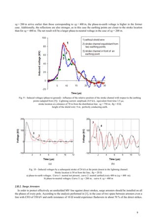 Lightning protection for overhead distribution lines | PDF