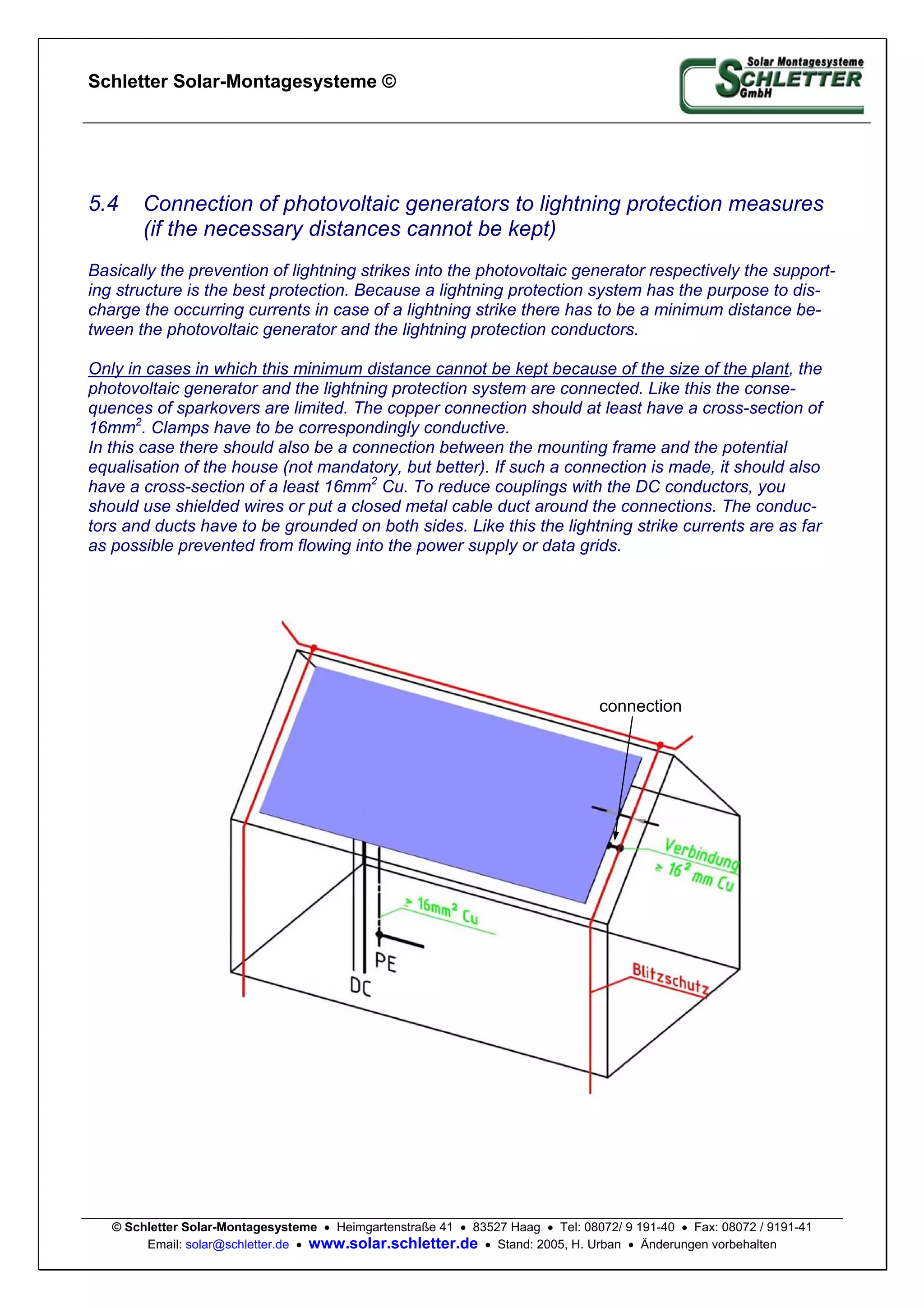 Lightning protection of photovoltaic plants - Tips and hints for the ...