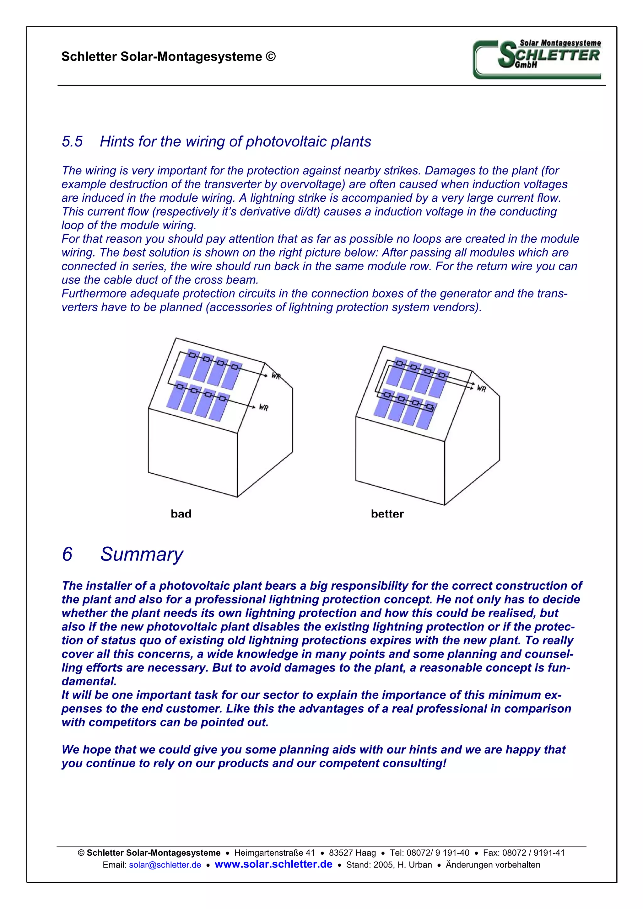 Lightning protection of photovoltaic plants - Tips and hints for the ...