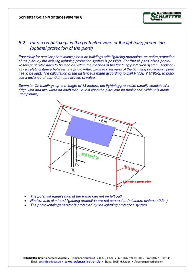 Lightning protection of photovoltaic plants - Tips and hints for the ...