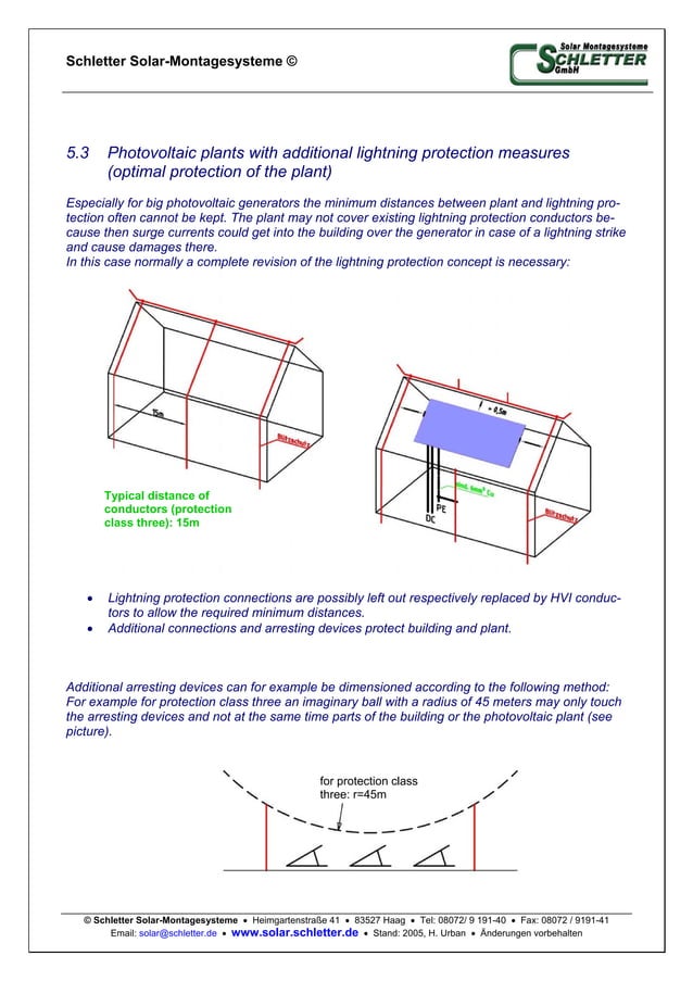 Lightning protection of photovoltaic plants - Tips and hints for the ...