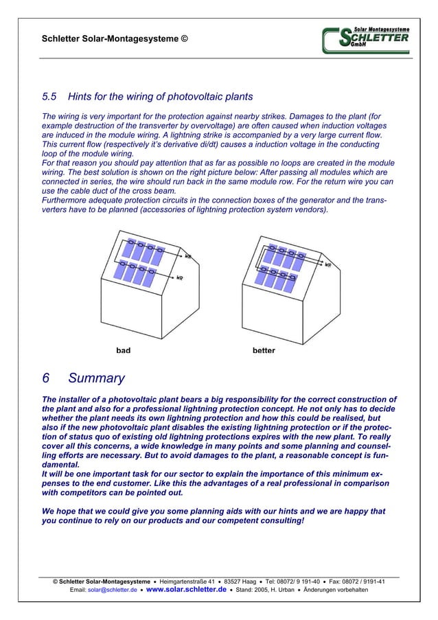 Lightning protection of photovoltaic plants - Tips and hints for the ...