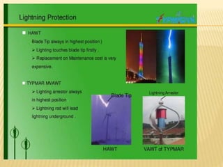 Lightning protection of windmill | PPTX