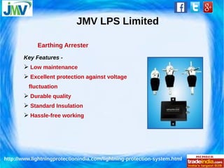 Lightning Protection System Exporter, Manufacturer,JMV LPS Limited | PPT