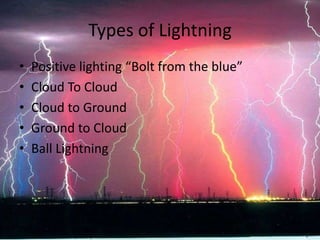Lightning Safety | PPTX