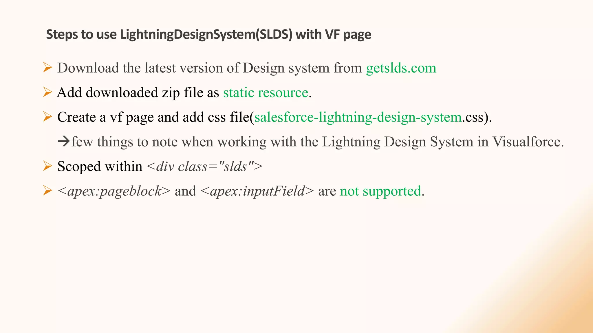 Lightning salesforce | PPTX