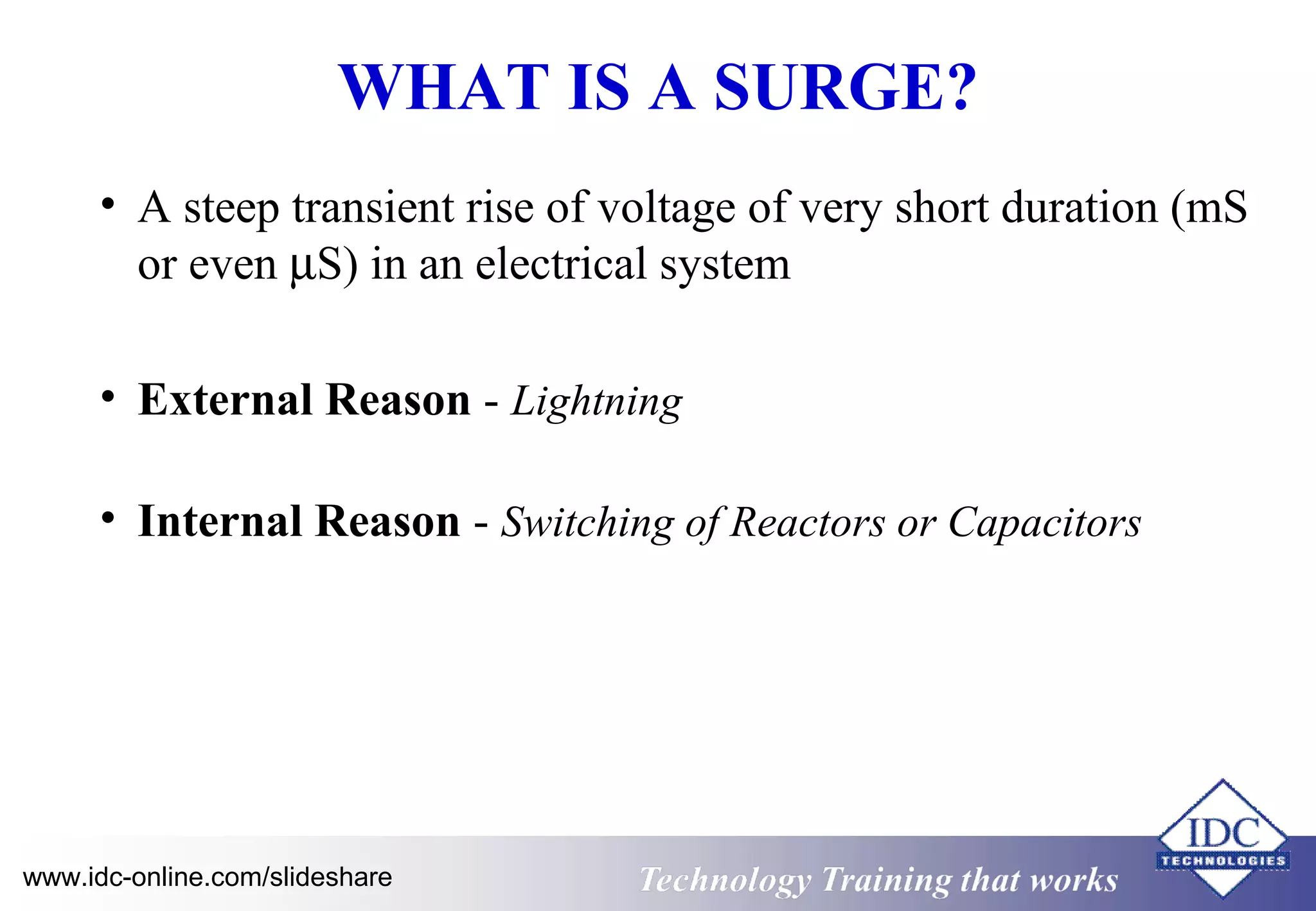 Lightning, Surge Protection and Earthing of Electrical and Electronic ...