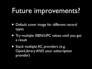 Evergreen Added Content by UPC | KEY | Technology & Computing