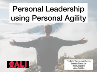 Lightning Talk - Personal Agility | PPT