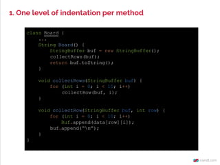 1st CI&T Lightning Talks: Writing better code with Object Calisthenics | PPT