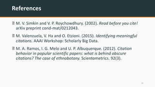 Semantometrics: Text Analysis in Research Evaluation | PDF